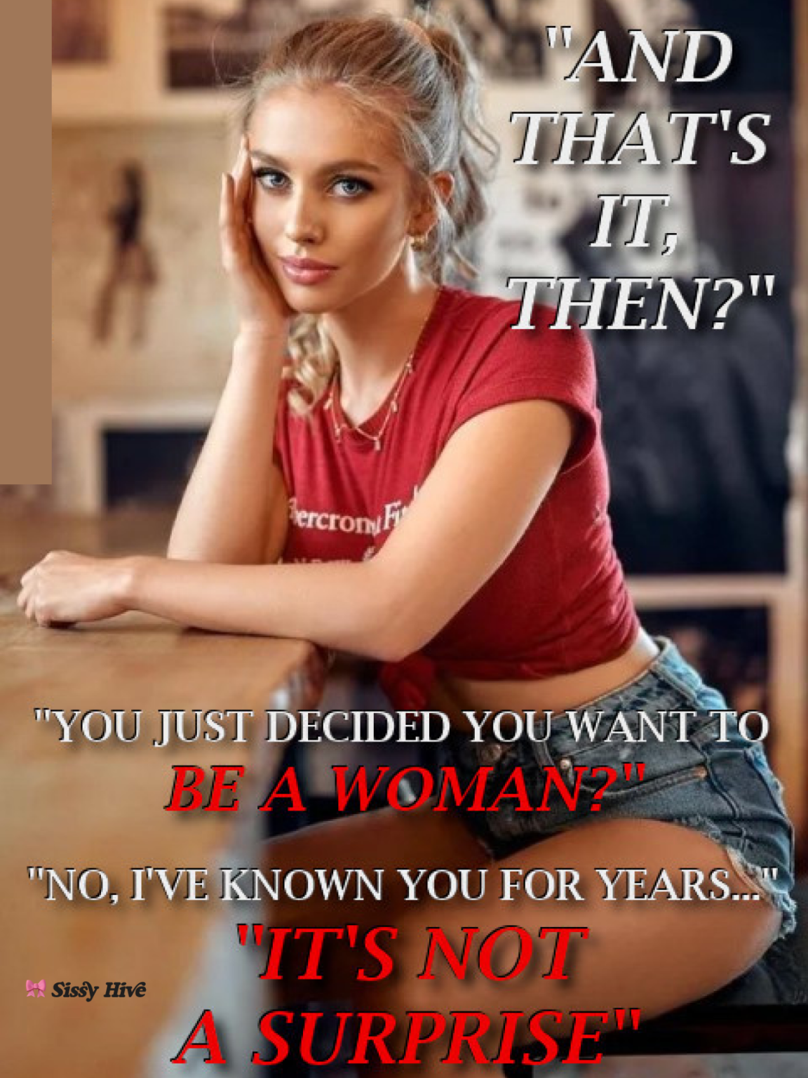 Sexy Sissy Captions Collection Sissy Hypno X