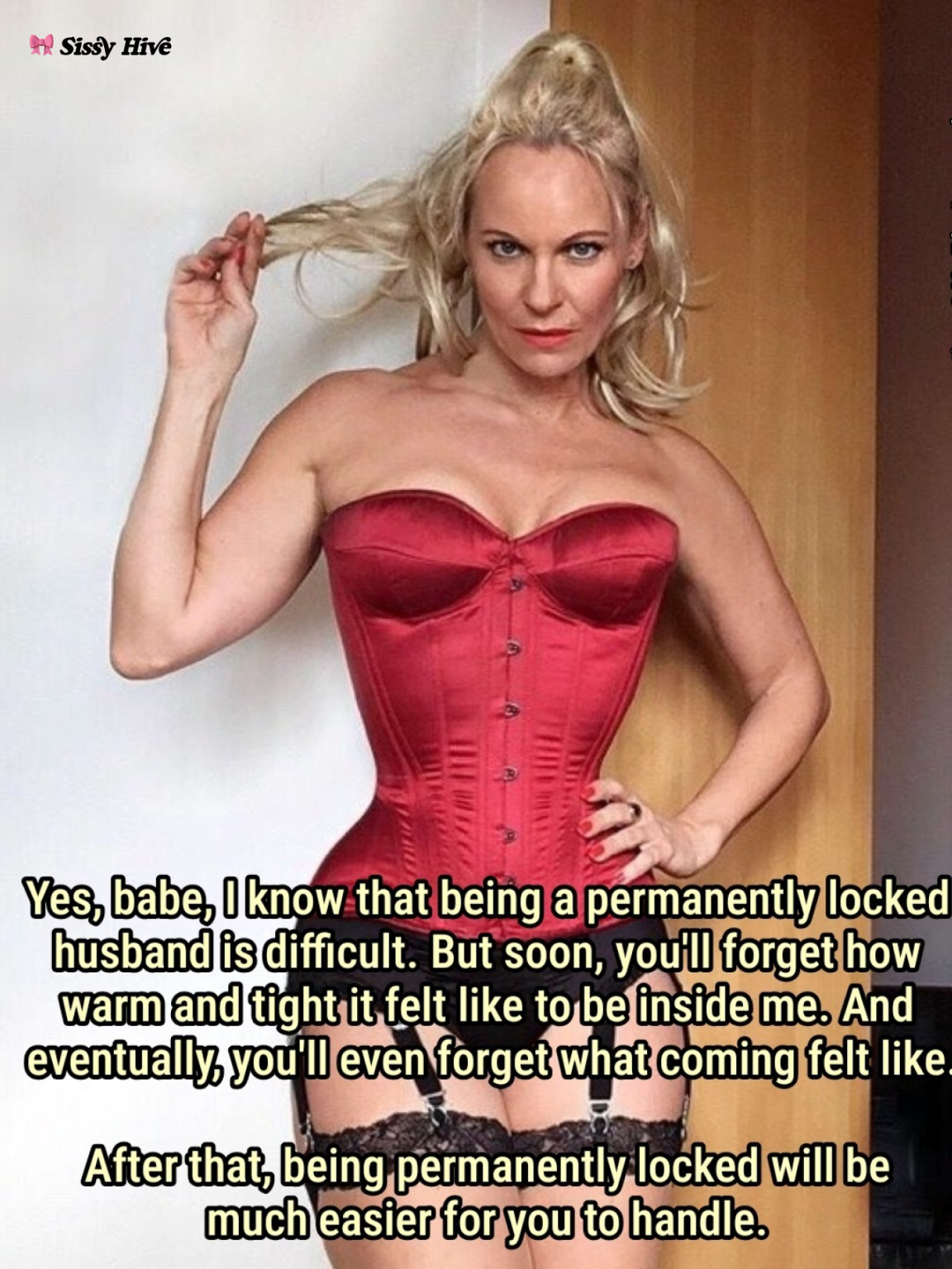 Top 10 Sissy Permanent Chastity Captions Sissy Hypno X