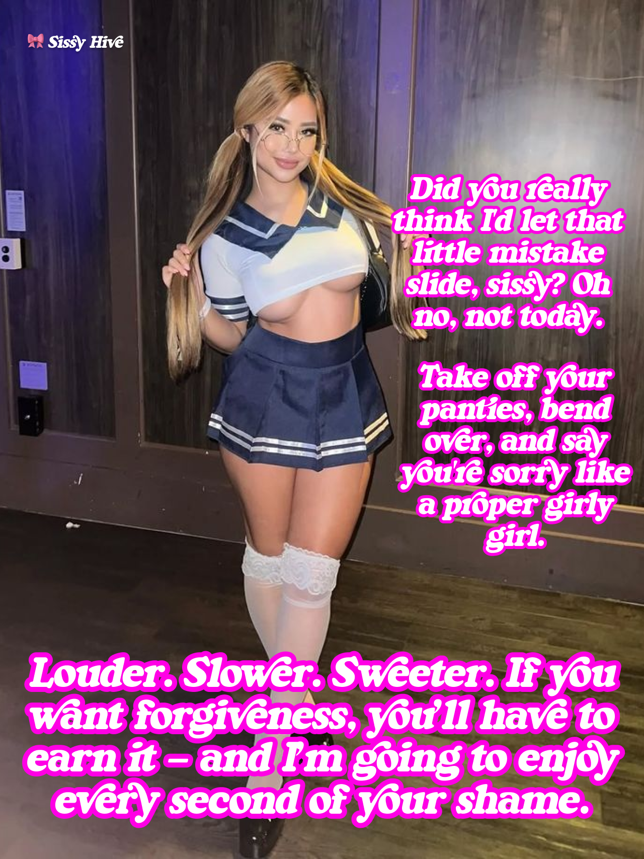 Top 10 Sissy Punishment Captions for Your Training » Sissy Hypno X